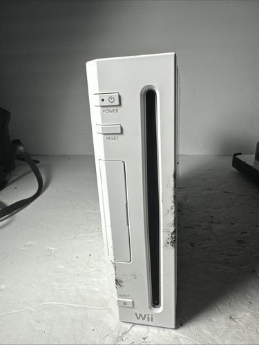 Nintendo Wii White 480p Video Game Rectangle Original Home Console ...