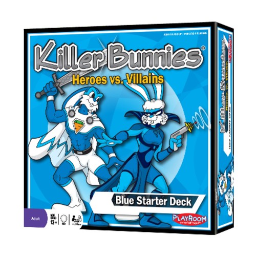 Playroom Entertainment Card Game Blue Starter Deck Box VG+/NM ...