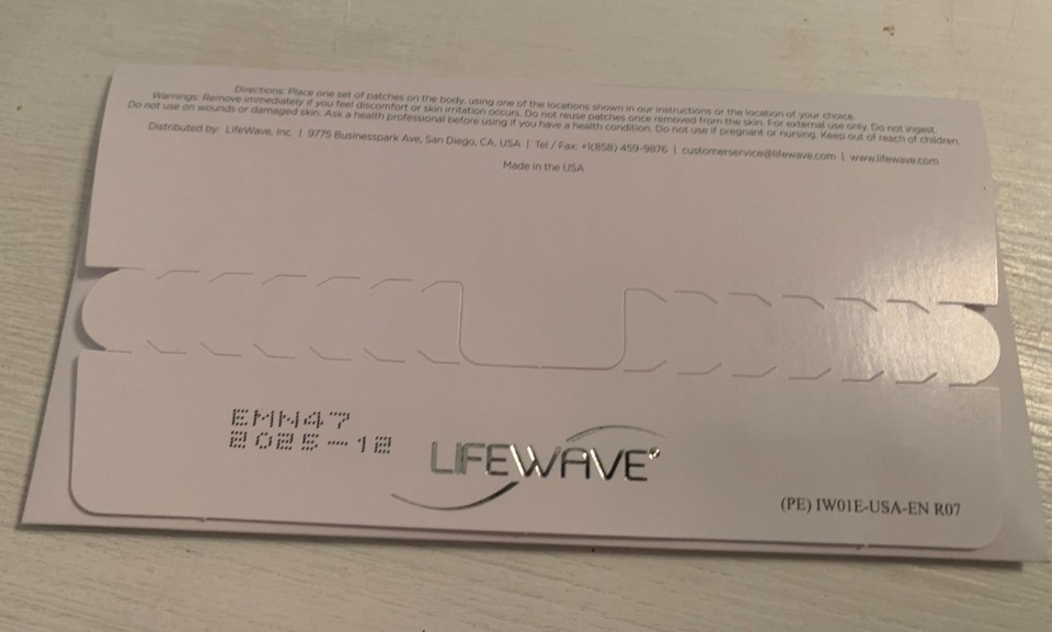 LifeWave IceWave, 30 Patches Great For Pain exp Dec 2025 | eBay