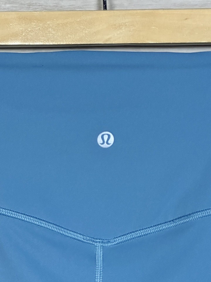 Lululemon Align HR Mini Flare Pant 28” Nulu Size 4 Utility Blue UTYB ...
