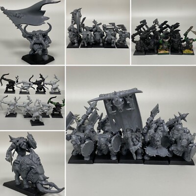 ORCS BUNDLE ARMY FORCE WARHAMMER THE OLD WORLD FANTASY AOS WARBOSS ...