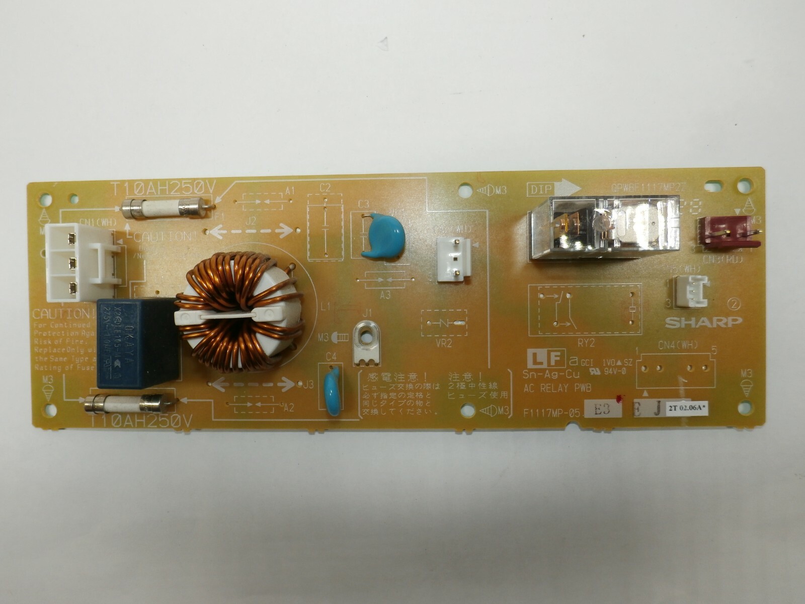 QPWBF1117MP2Z TV LF Board F1117MP-05E3 for Sharp PN-L602B | eBay