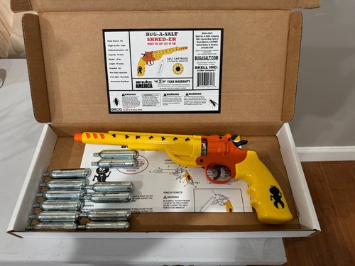 LIGHTLY USED BUG-A-SALT Shredder Insect Pistol Killing Device | eBay