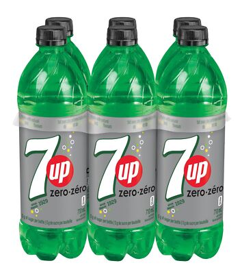 24 Bottles of 7up Zero Calories Soft Drink 710ml Each | eBay