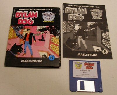 EXTREMELY RARE: Dylan Dog 06: Maelstrom by Simulmondo for Commodore ...