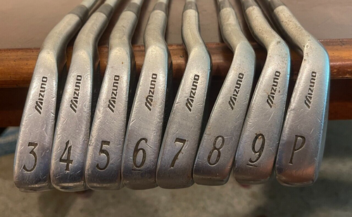 VTG Mizuno Champion Flag RH Iron Set Steel Shaft Regular Flex | eBay