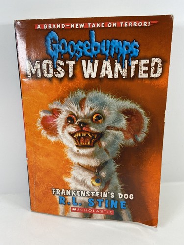 Goosebumps Frankenstein's Dog Most Wanted #4 Paperback By Stine, R.L ...