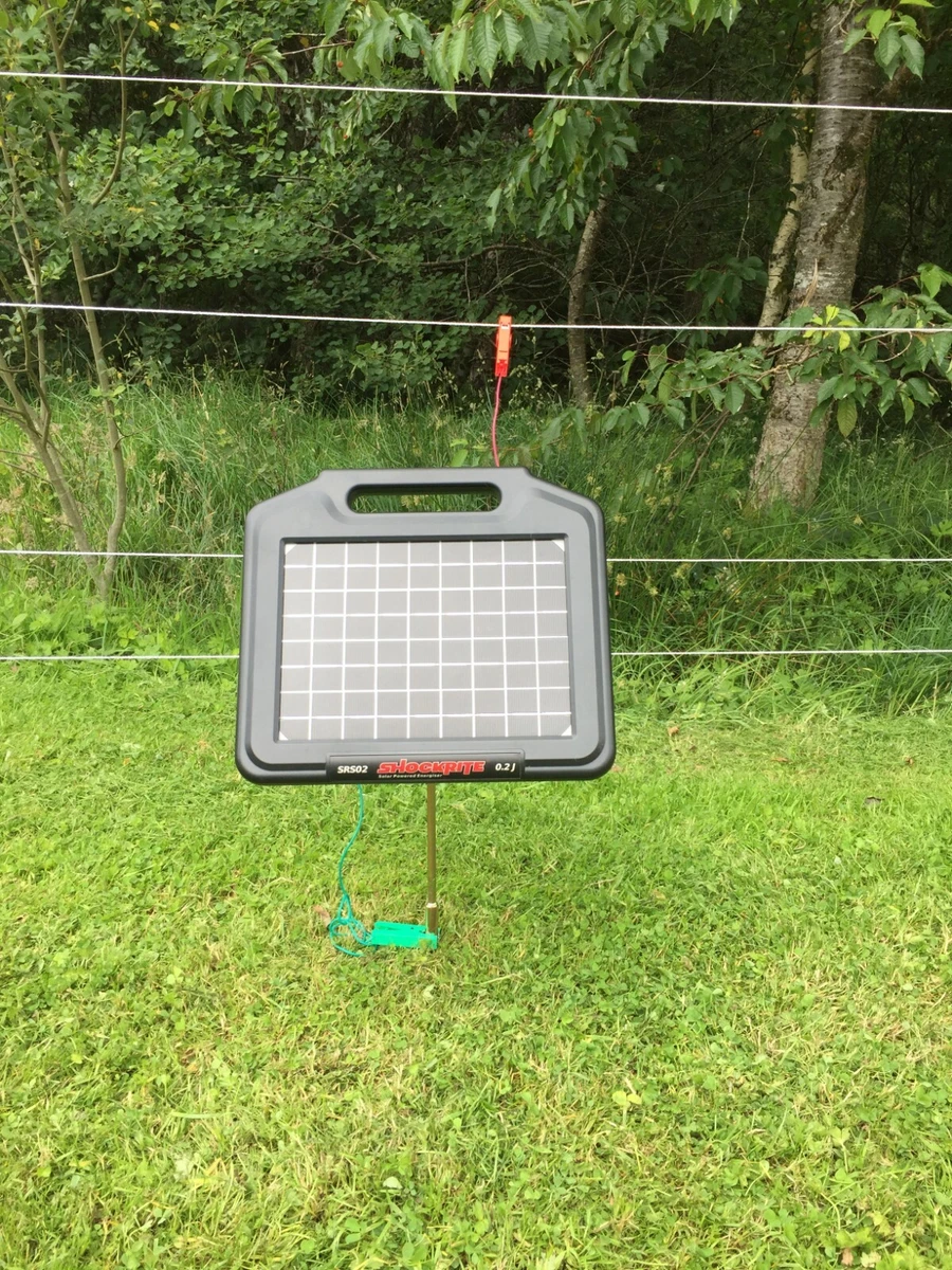 Solar Powered Electric Garden Fence Kits | Fasci Garden