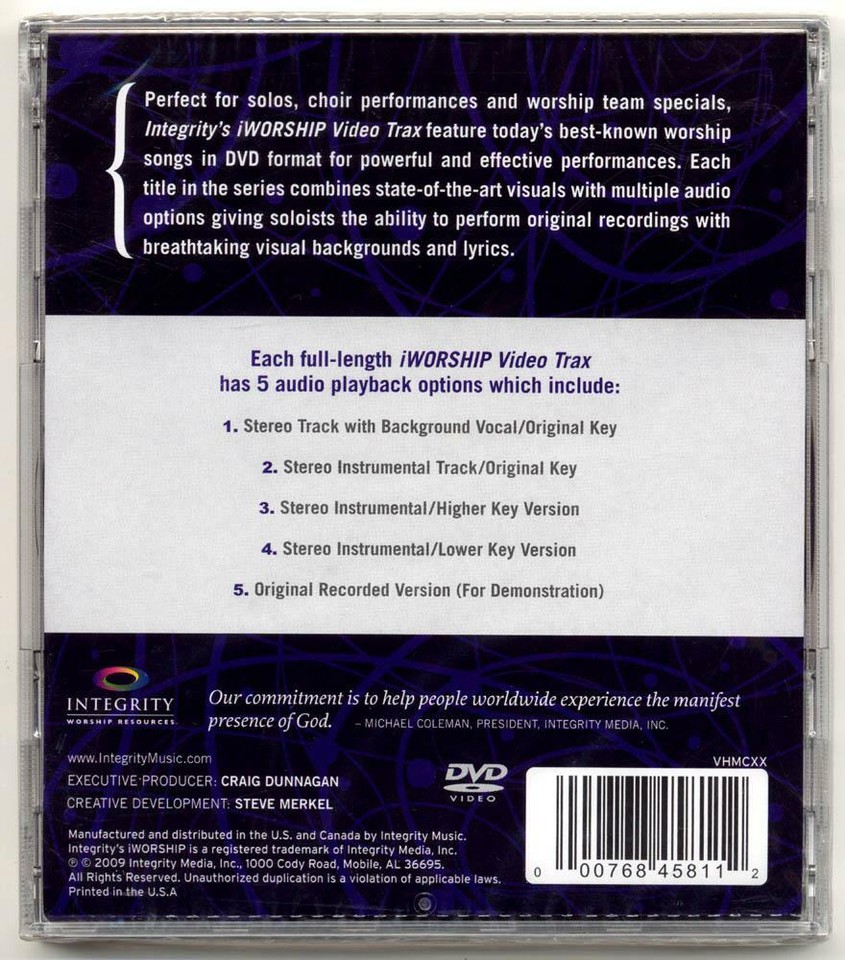 Today is the Day iWorship DVD Trax (DVD, 2009, Integrity Media) NEW ...