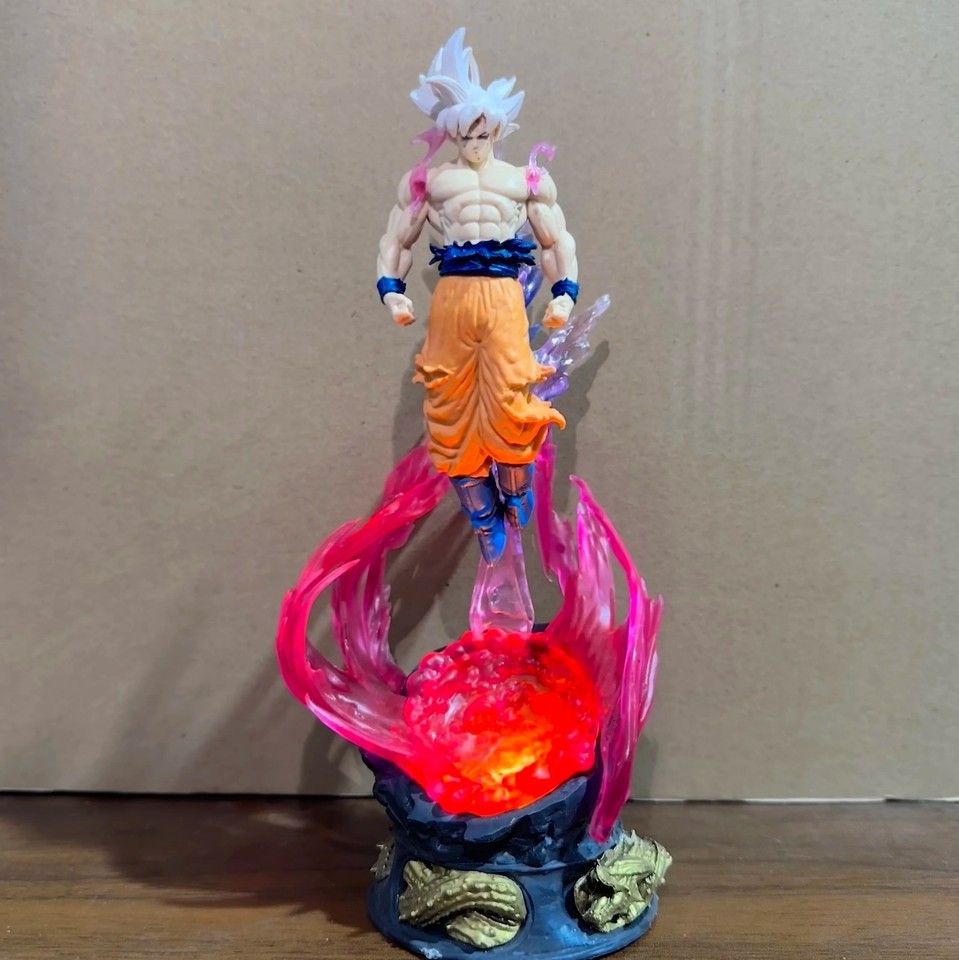 Ultra Instinct Goku Action Figure 24cm PVC Anime Collection Statue ...