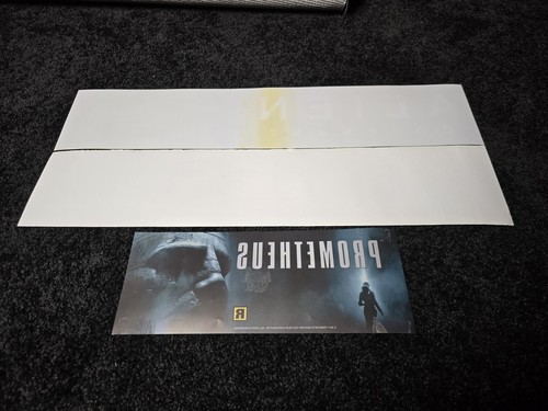 ALIEN COVENANT & PROMETHEUS THEATER MYLARS 5X25 RARE | eBay
