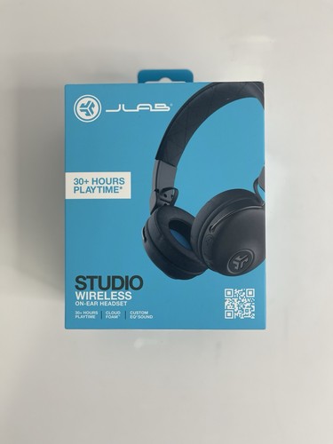 JLab Studio Wireless On-Ear Headphones Bluetooth Black 812887018449| eBay
