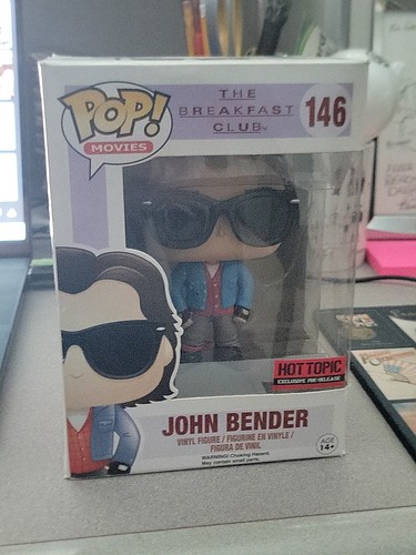 Funko Pop John Bender The Breakfast Club #146 Vaulted | eBay