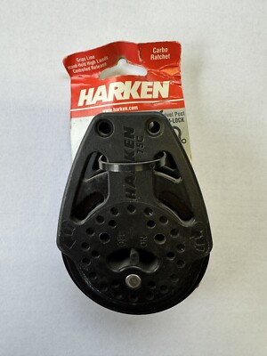 Harken 2672, 75mm Ratchet Carbo - Cheek Block, NEW | eBay