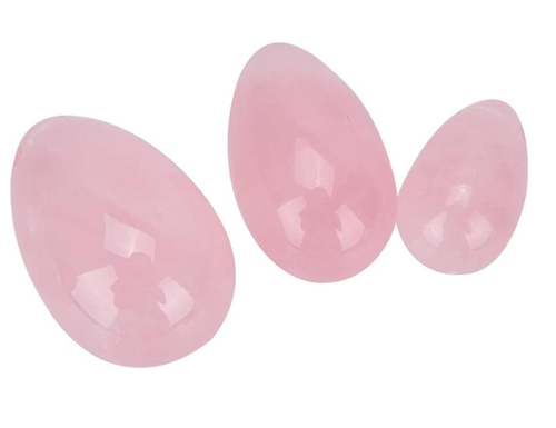 Yoni Eggs Undrilled Quartz Egg Pelvic Floor Kegel Exercise Massage ...