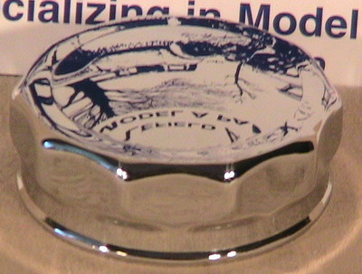 1928 and 1929 Model A Ford Chrome Gas Cap | eBay
