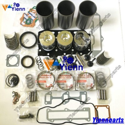 3TN78 3TN78L 3TN78-RJB Overhaul Rebuild Kit For Yanmar Engine Repair ...