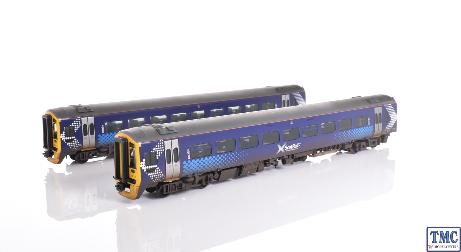 Bachmann Branchline 31-498 Class 158 2-Car DMU 158729 ScotRail Saltire ...