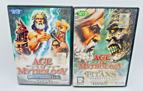 Lot Of Age Mythology PC Game CD PAL ITA Used Games Complete | eBay