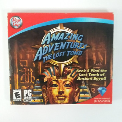 Video Game PC CD-ROM~Amazing Adventures The Lost Tomb~Ancient Egypt PC ...