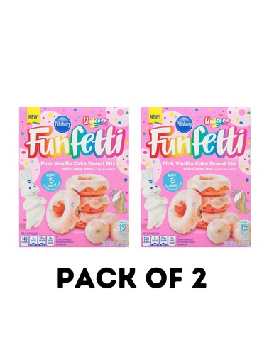 Pillsbury Unicorn Funfetti Pink Vanilla Cake Donut Mi.2 oz for sale ...