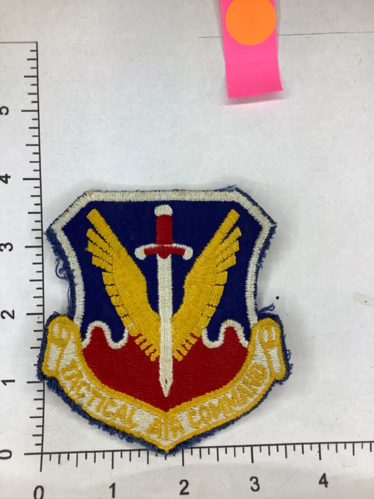 VINTAGE USAF TACTICAL AIR COMMAND SQUADRON PATCH | eBay