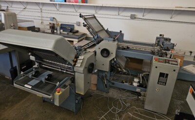 Baum 2020 Paper Folder, Stahl Folder Stahl USA, Parts Available Parting ...