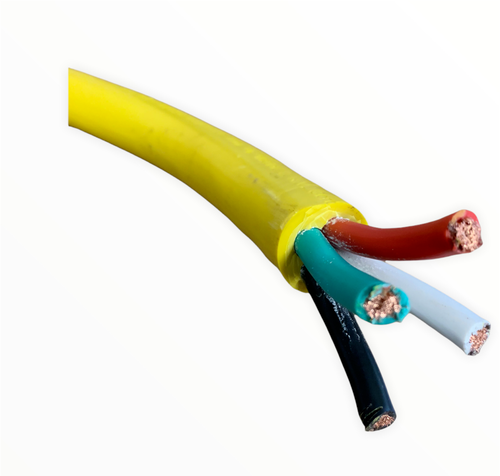 50A 125/250V BULK Marine Shore Power Cable Boat Cord 6/4 STOW per foot ...