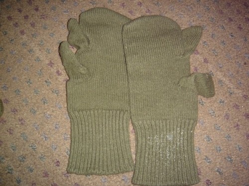 US ARMY MITTEN INSERTS SIZE MEDIUM trigger finger | eBay