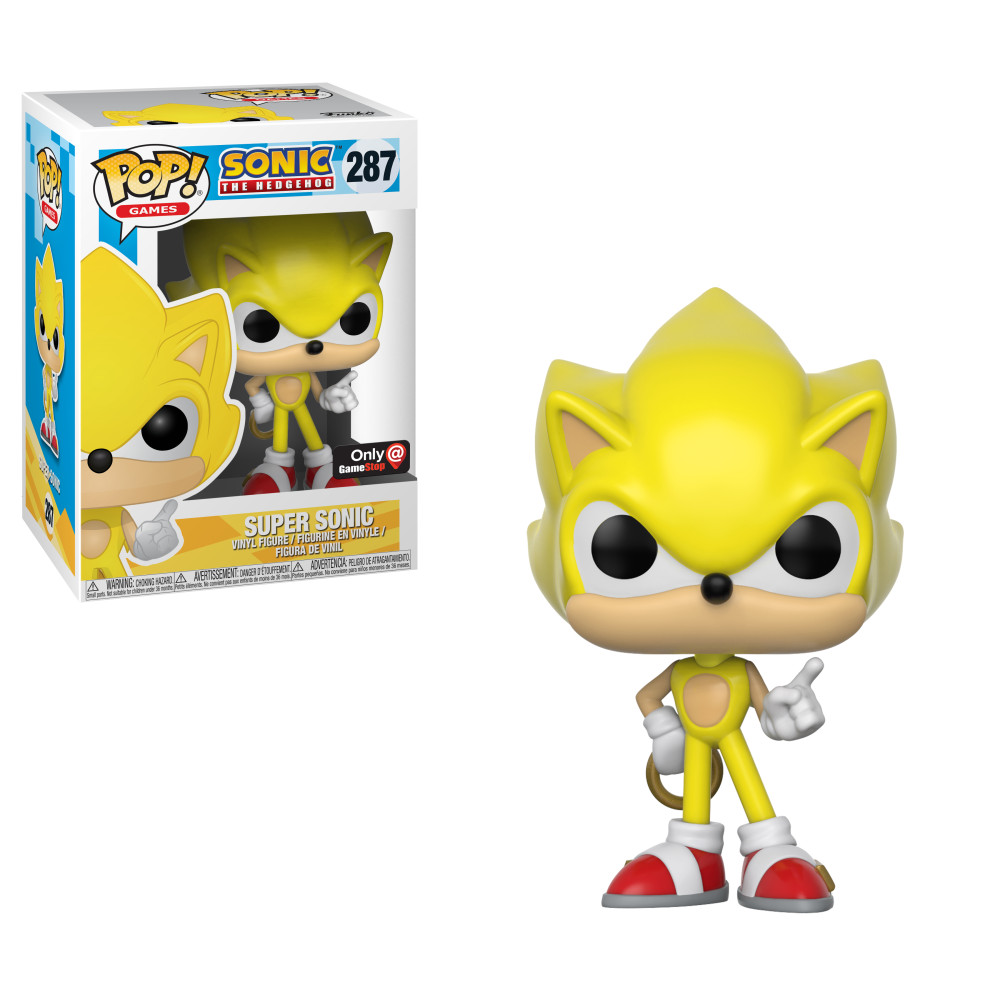Funko Pop! Vinyl: Sonic the Hedgehog - Sonic the Hedgehog (Super ...