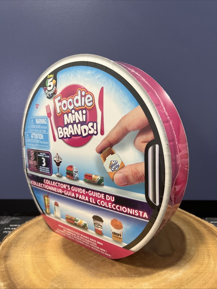 NEW Foodie Mini Brands Collectors Case World Famous Food Brands Zuru 5 ...