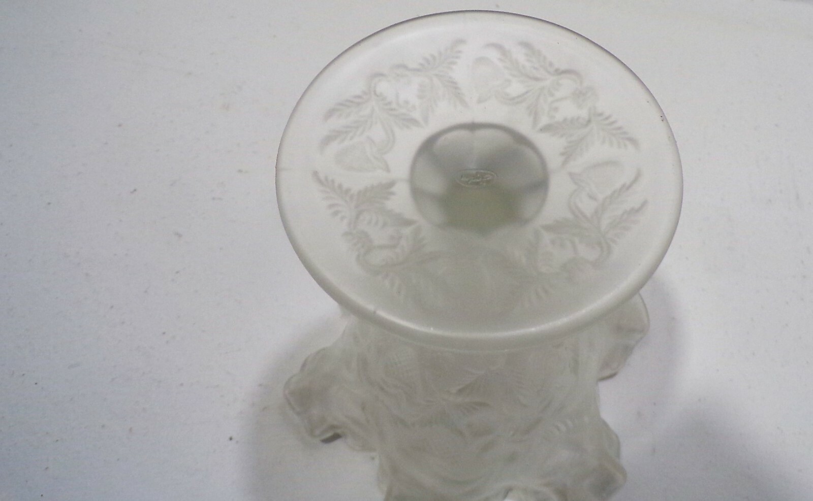 Fenton Dish, Frosted Ruffled Strawberry Pattern, Valentines Gift ...