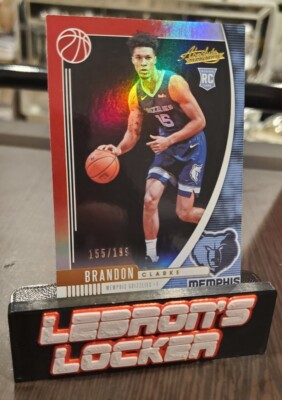 2019-20 Panini Absolute Red #12 Brandon Clarke RC /199 Memphis ...