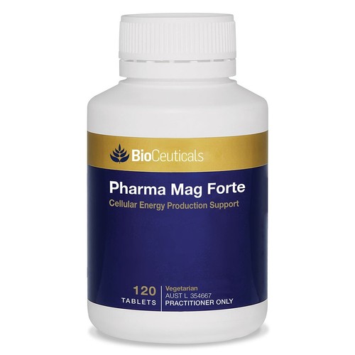 Bioceuticals Pharma Mag Forte 120 Tablets :: Magnesium Potassium ...