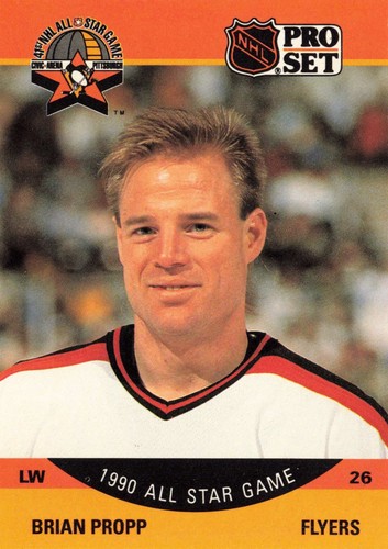 Brian Propp 1990 Pro Set #360 Philadelphia Flyers | eBay