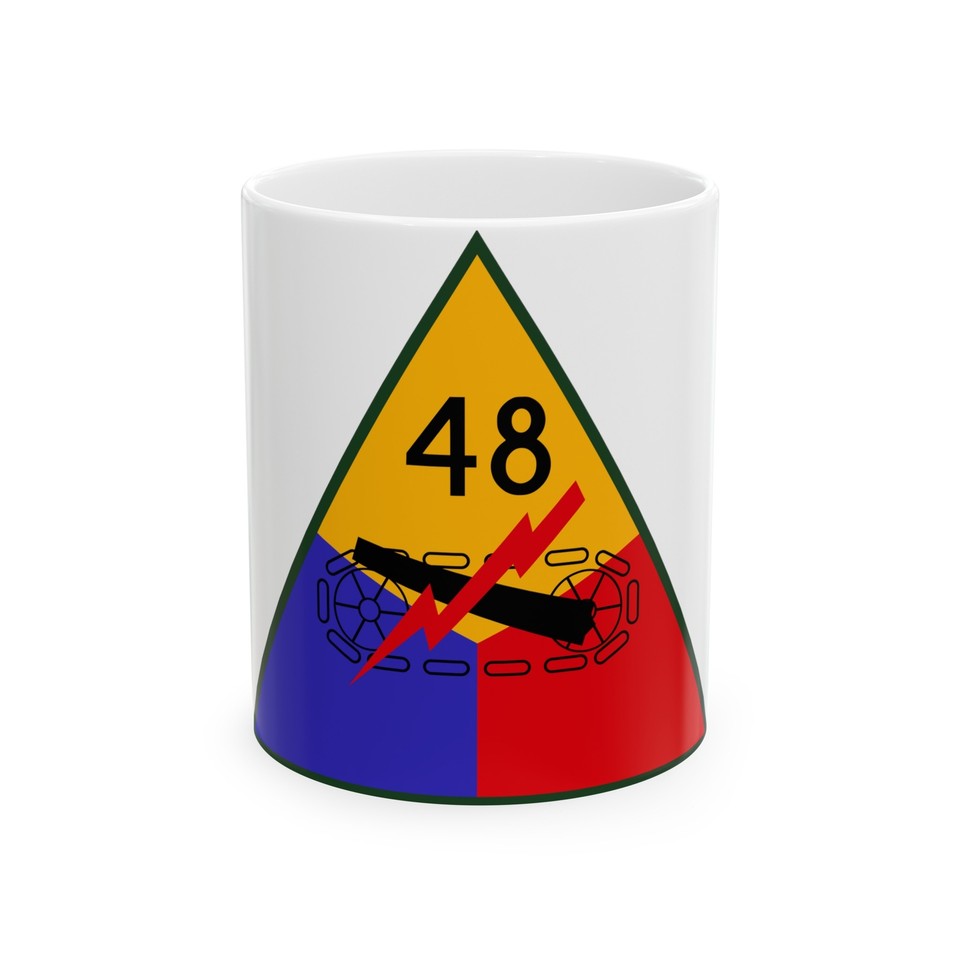 48th Armored Division (U.S. Army) White Coffee Mug | eBay