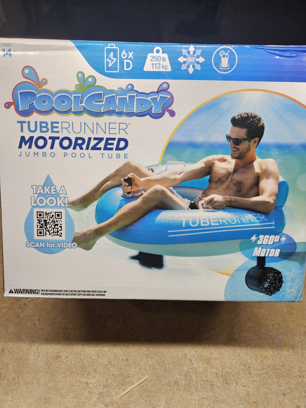 PoolCandy PC3025TR Tube Float - Blue for sale online | eBay