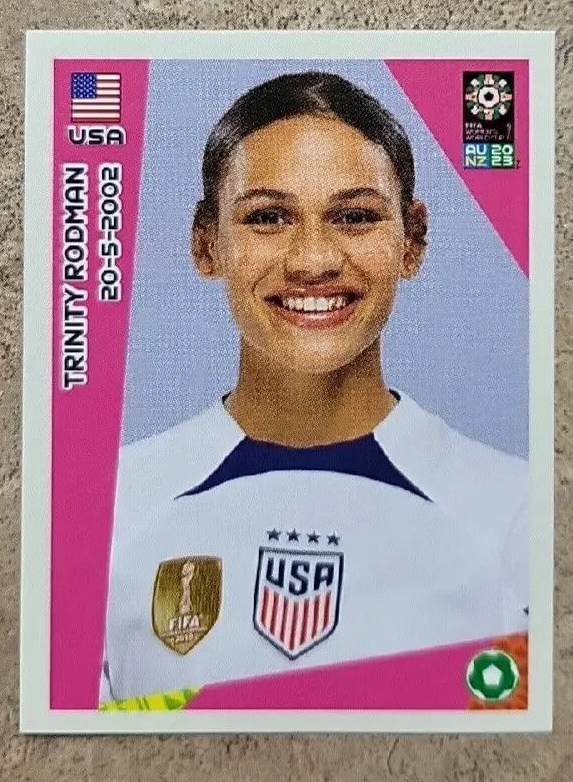 Panini 2023 FIFA Women's World Cup - Trinity Rodman - USA - #322 | eBay