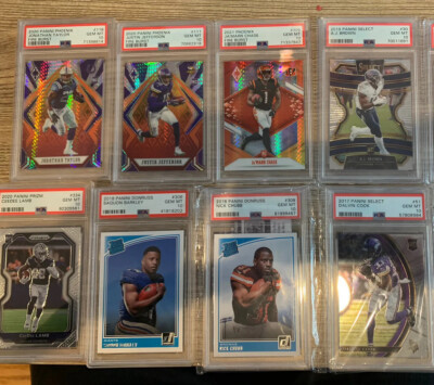 The Great Eight - Top NFL Playmakers ( WRs & RBs) Rookie Cards - ALL ...
