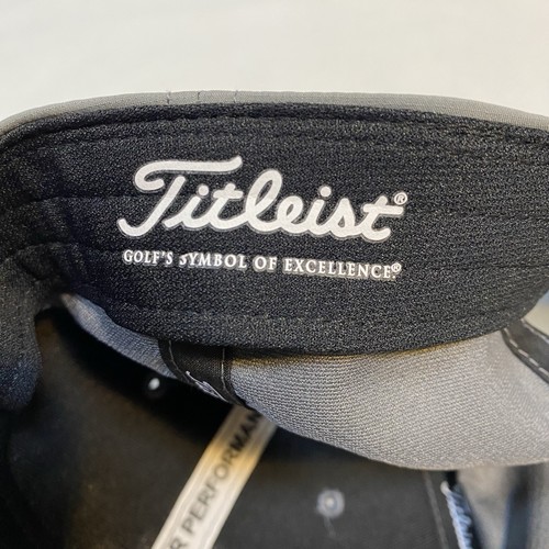 Titleist Golf Hat Gray Custom Kiewit Corporation Logo NEW Tour ...