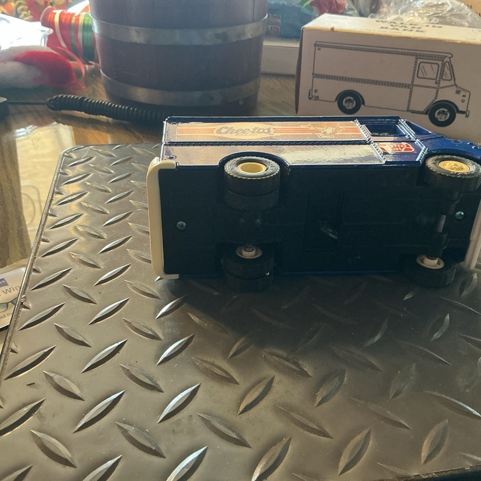Ertl Die-Cast Frito Lay CHEETOS Van Walk-In Coin Bank c1990s - With Box ...