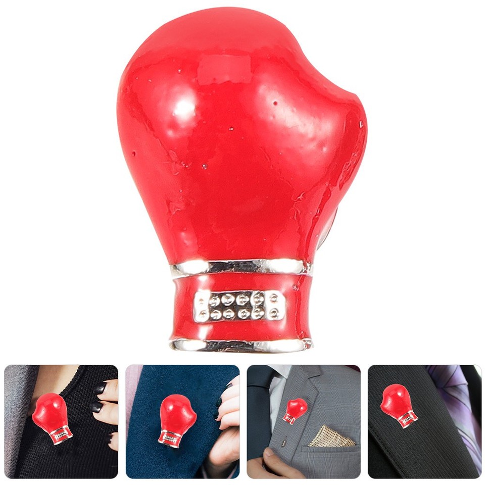 Metal Boxing Brooch Pin Metal Boxing Glove Badge Boxing Brooch for Male ...