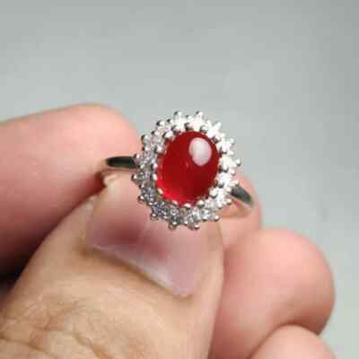 Women Aqeeq Rings Yemeni Aqeeq Rings Handmade Sterling Silver 925 Akik ...