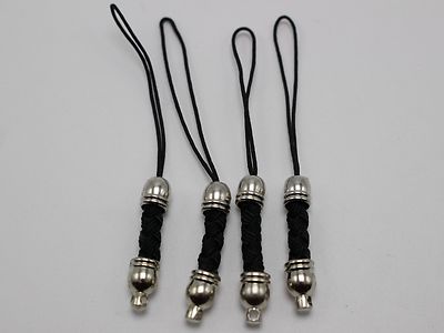 20 Black Braided Mobile Cell Phone Dangle Strap Lariat Lanyard Cords | eBay
