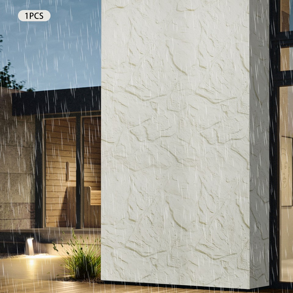 Faux Stone Wall Panel, 3D Faux Stone Siding Panel for Interior Exterior ...