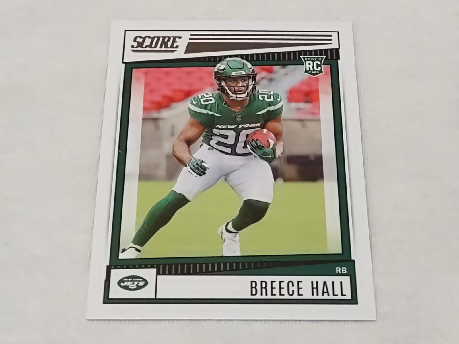 Breece Hall 2022 Score Rookie Card #330 Base Set New York Jets | eBay