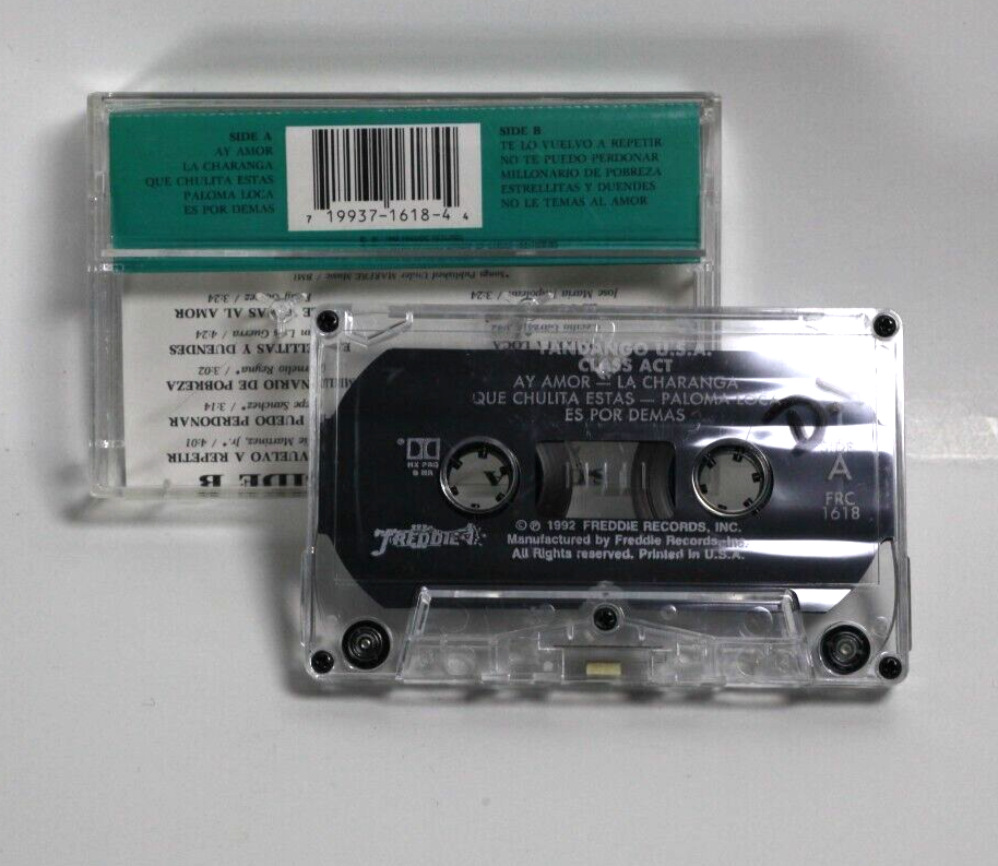 Fandango USA - Cassette Tape - Class Act La Charanga - Latin Tejano ...