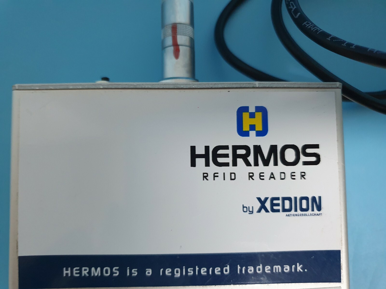 HERMOS 02-1-000010 XEDION RFID READER LF & 01-1-000006 MINI ROD-ANTENNA ...