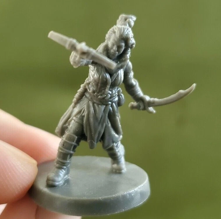 Half Orc Female Miniature