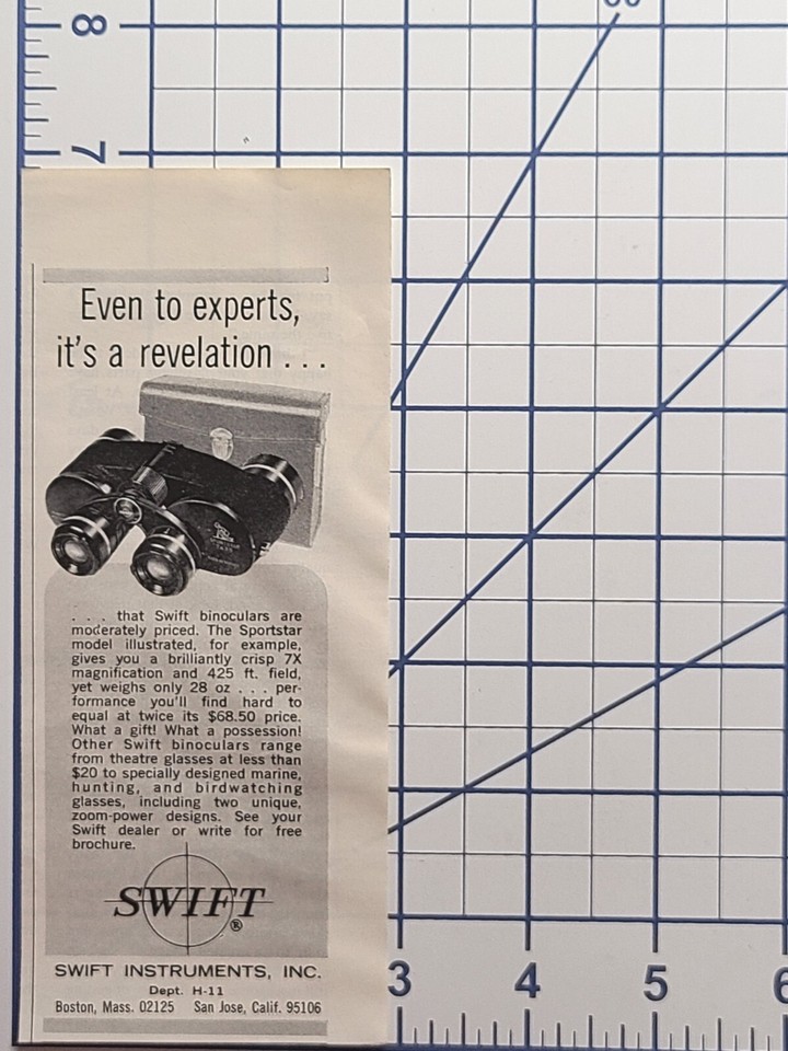 Swift Instruments Sportster Binoculars Hunting San Jose CA Vintage ...